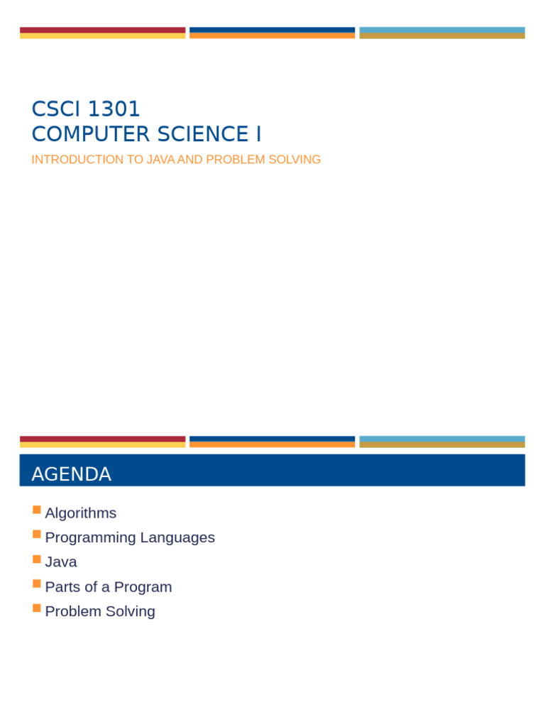 Intro to Java & Problem Solving | PDF