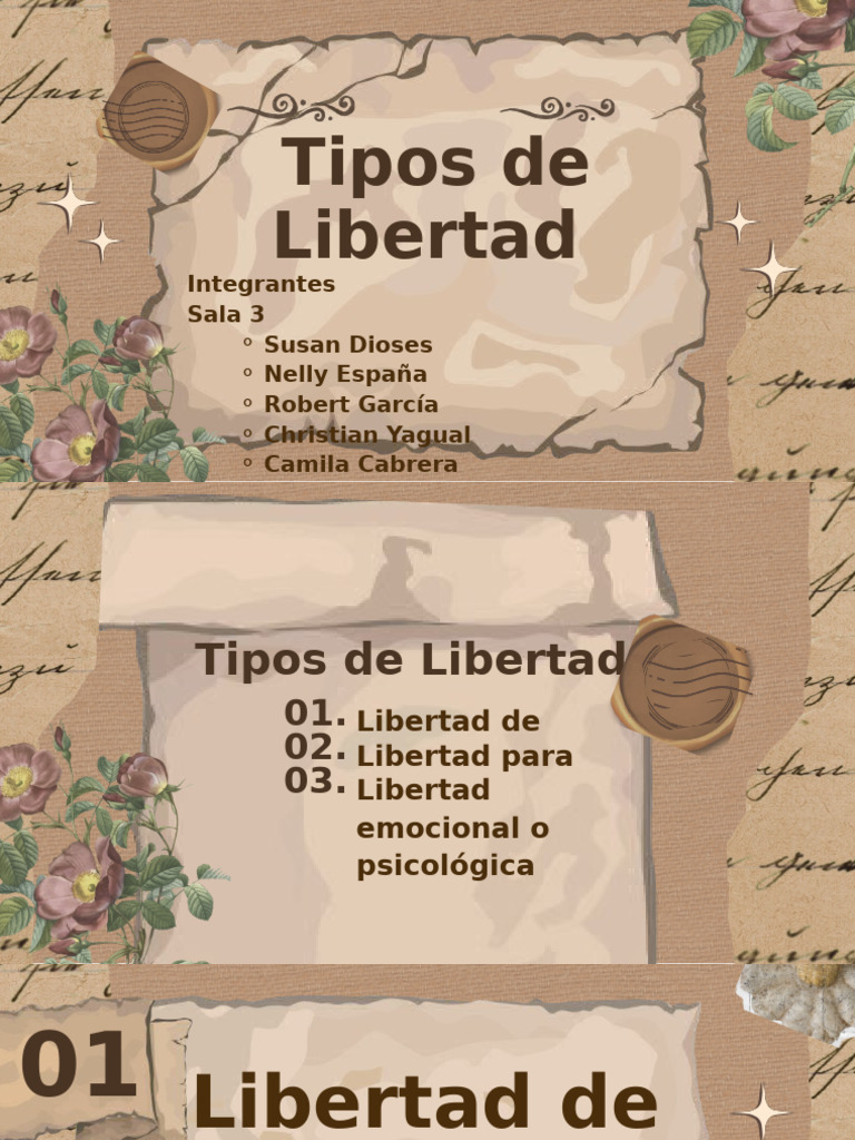 Explorando Tipos de Libertad | PDF