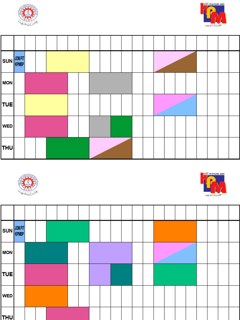 CLASS WEEK 2 JADUAL WAKTU SESI 3 2024_2025 | PDF