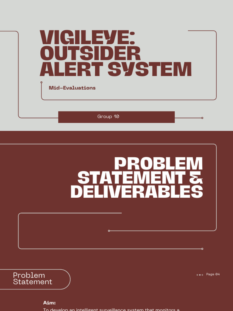 Vigilant Outsider Alert System Project | PDF