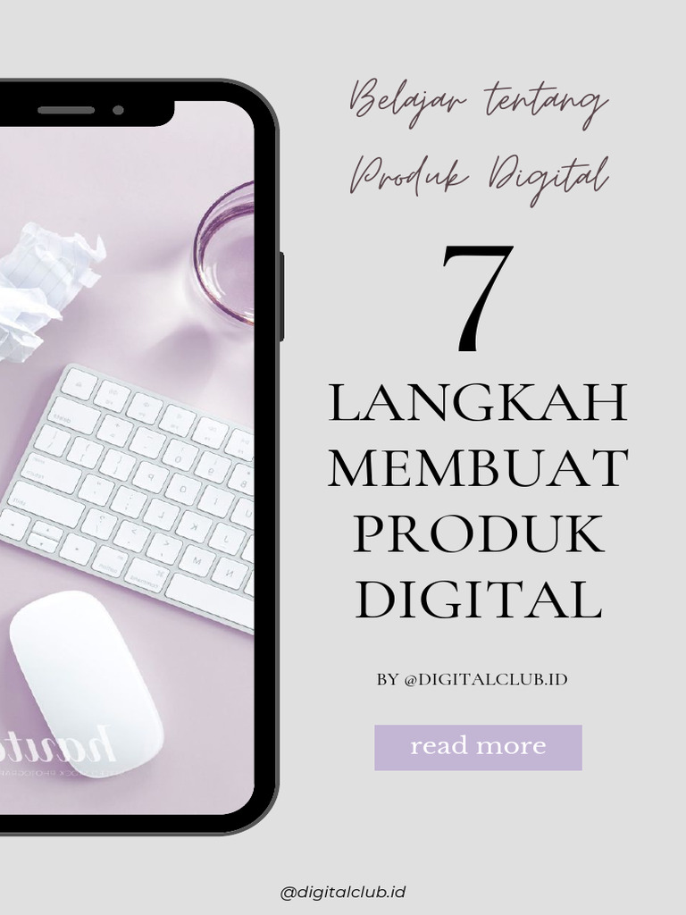 Langkah Sukses Membuat Produk Digital | PDF