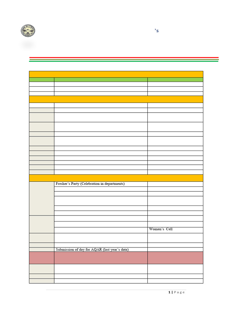 Academic Calendar 2023-24 | PDF | Academic Term