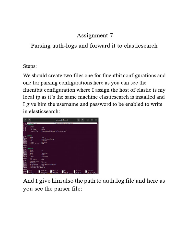 Assigment7-Parsing Auth-Logs Using Fluentbit Then Forward To ...