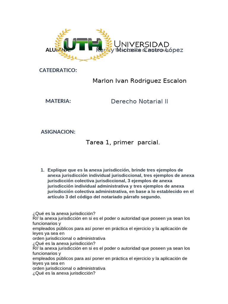 Anexa Jurisdicción | PDF | Jurisdicción | Abogado