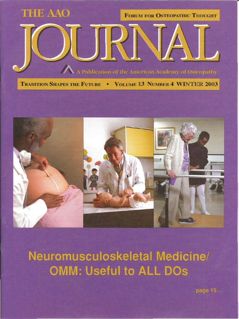 AAO Journal 2003 Winter | PDF | Pelvis