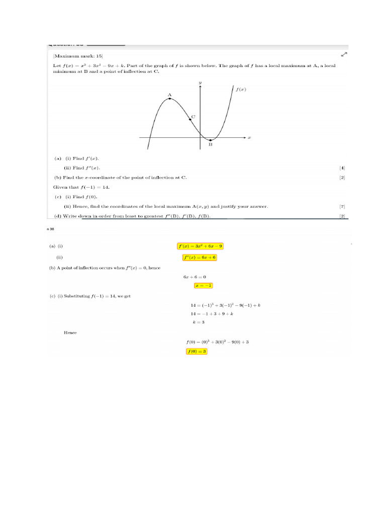 Aditional Calculus Questions | PDF