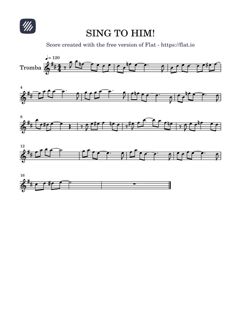 Sing To Him! | PDF