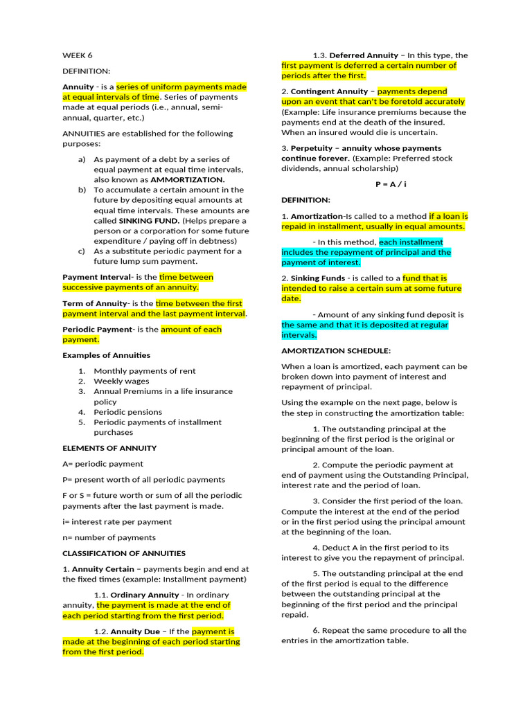 Econ Notes 6 8 | PDF | Debt | Interest