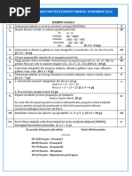 Evaluare Initiala MEM Cls 1 | PDF