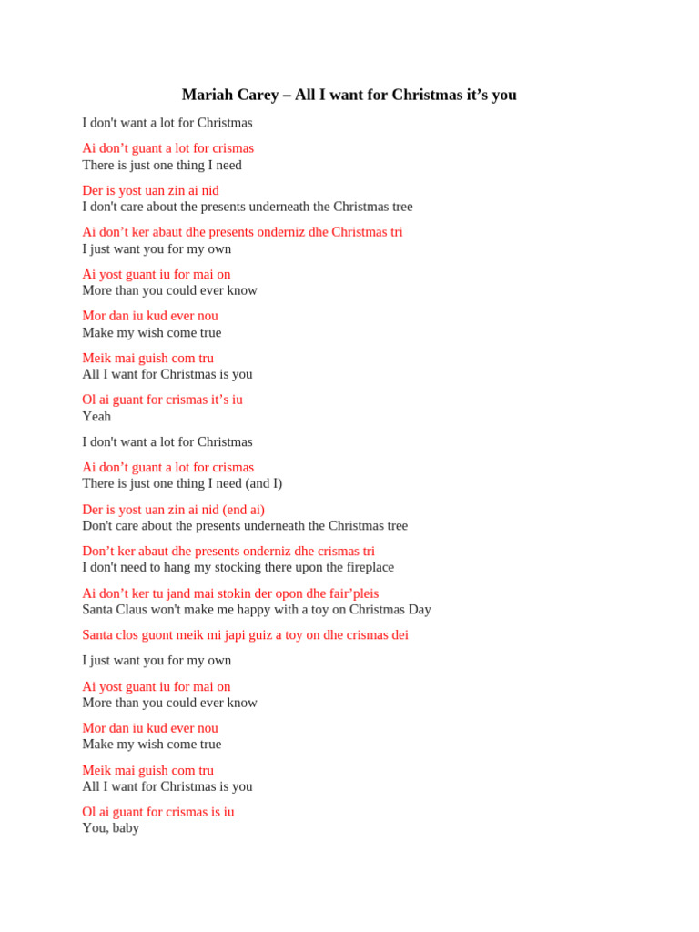 Mariah Carey-1 | PDF | Christmas | December Observances