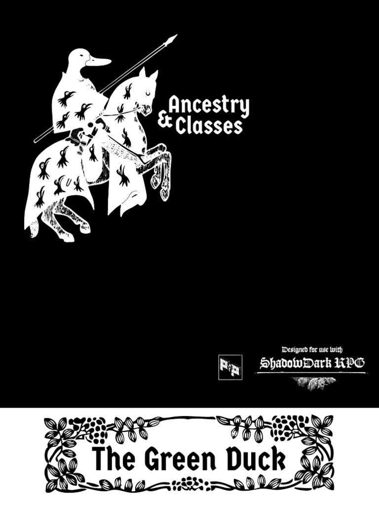 The Green Duck - Ancestry & Classes | PDF | Knight