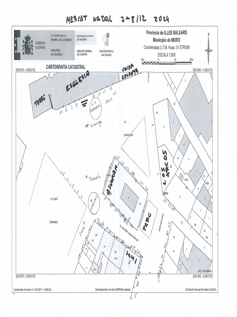 Planol Carpes Mercat Nadal, 2024 | PDF