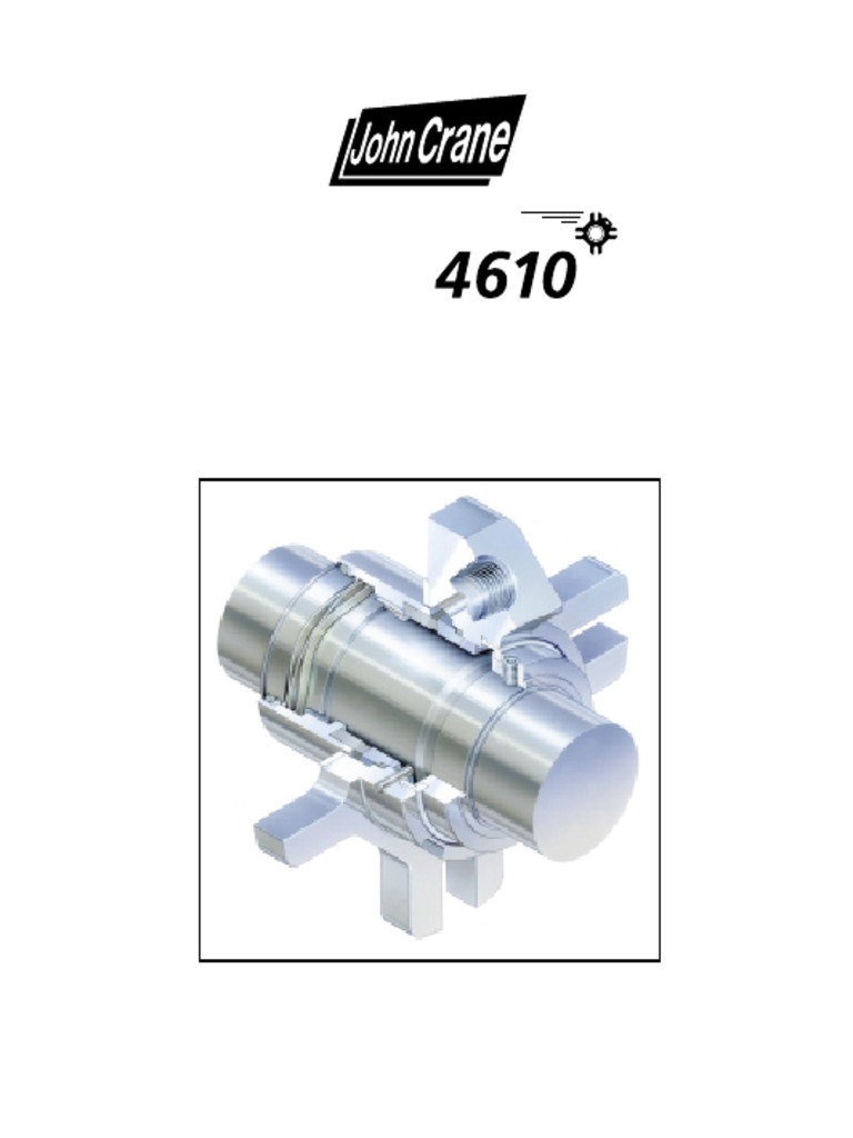 John Crane Type 4610 Seal Overview | PDF | Pump