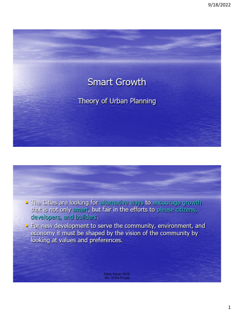 Smart Growth 2022-23_220918_172022_221026_091925 | PDF | Urban Sprawl ...