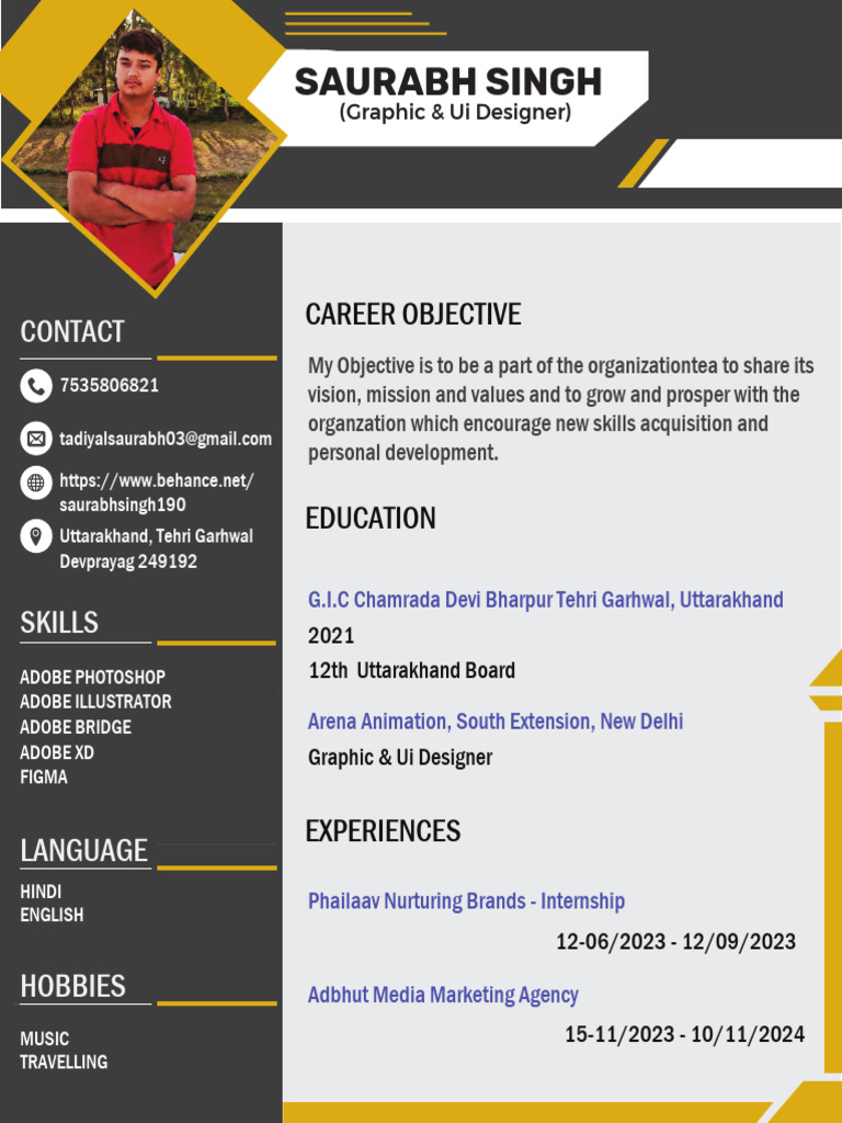 Saurabh Singh New Resume | PDF