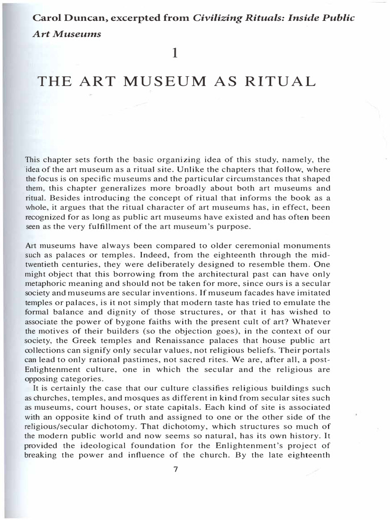 The Culture of Memory Monument and Exhibtion Reading 2 | PDF | Rituals ...