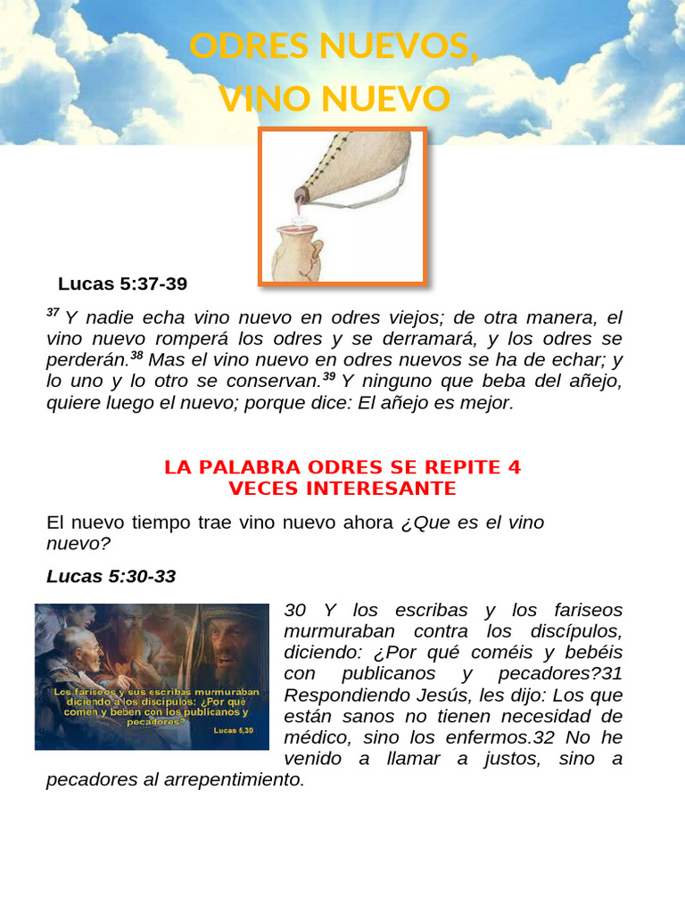 De Odre Viejos A Odres Nuevos | PDF | Jesús | Fe