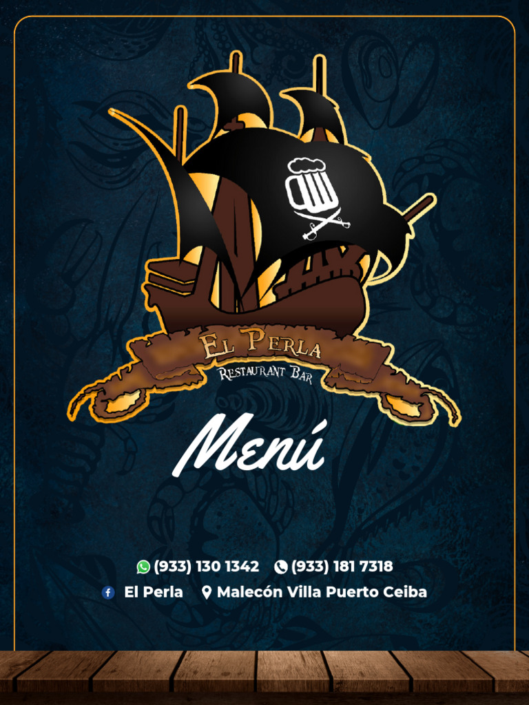 El Perla - Menú | PDF | Mariscos | filete