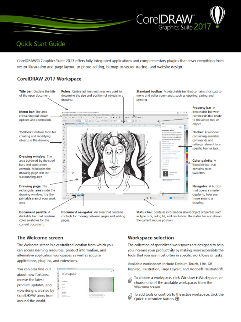CorelDRAW Graphics Suite 2017 | PDF | Qr Code | Computing