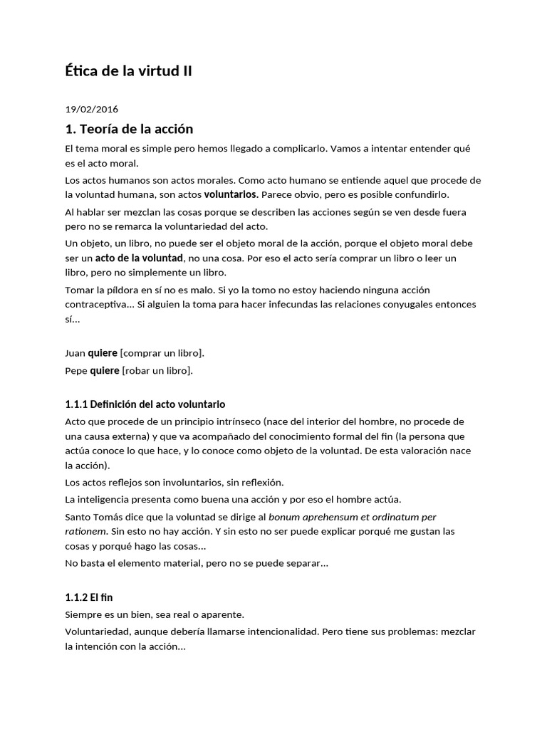 ética de la virtud II | PDF | Virtud | Gracia divina