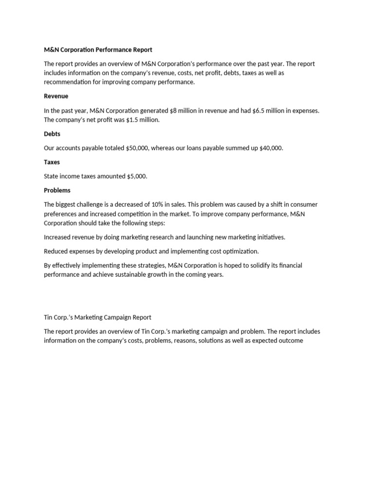 Writing U1 Report | PDF