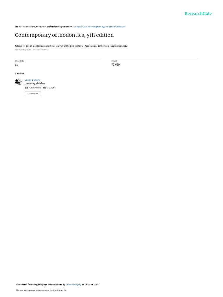 Orthodontics Pdf Orthodontics Dentistry