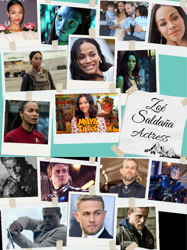 Colage Zoé Saldaña | PDF
