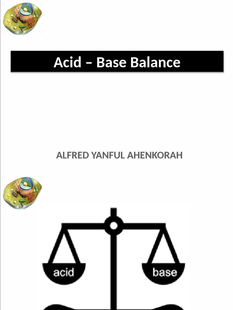 Acid-Base Balance Slides | PDF | Chemical Compounds | Chemistry