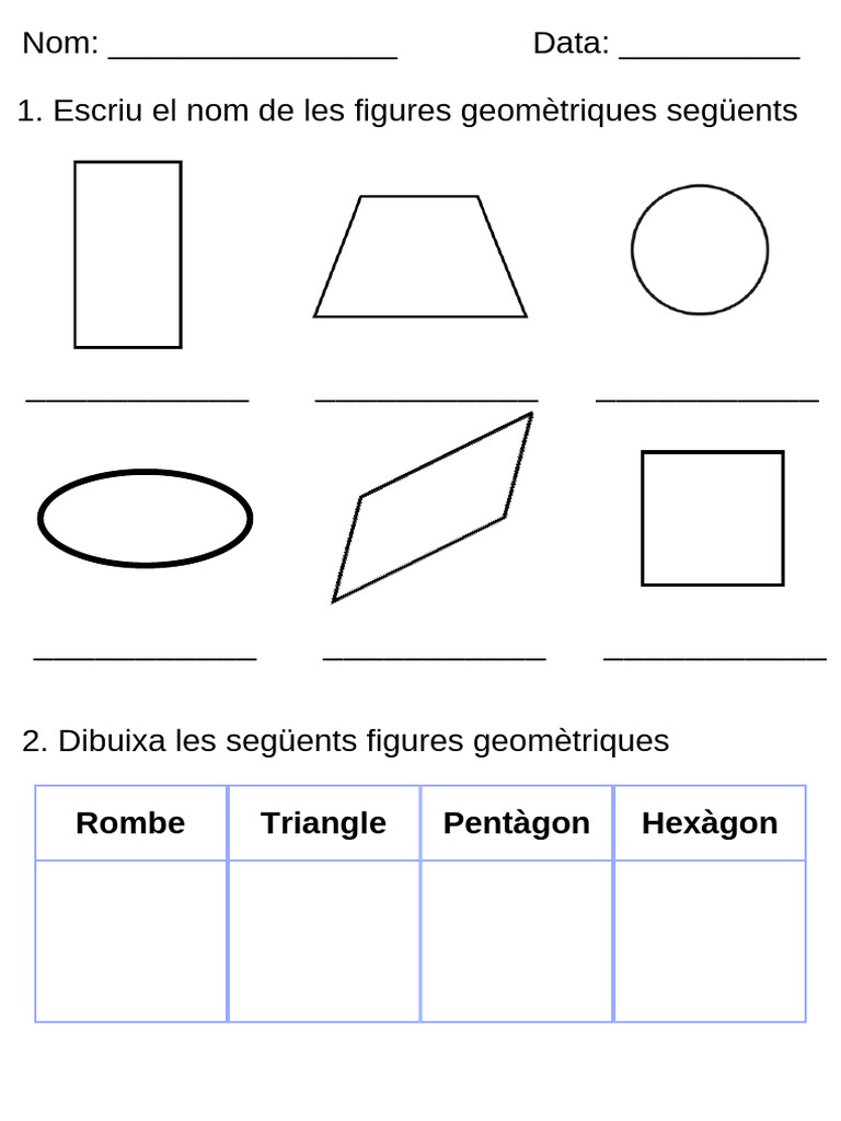 Figures geomètriques | PDF