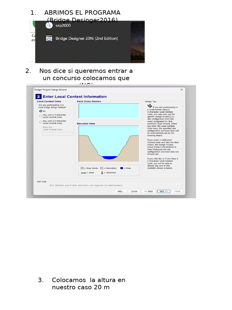 Procedimiento de Puente Analisis Estructural | PDF