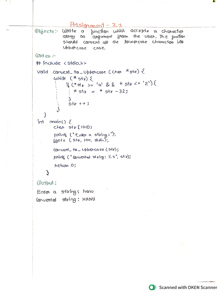 C Language Lab Manual | PDF