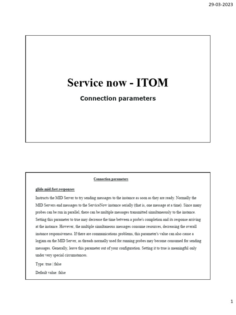 servicenow ITOM Material 4 | PDF | Thread (Computing) | Server (Computing)