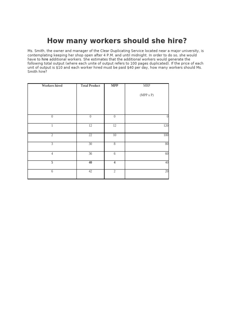 MRP MRC Review Problems-1 | PDF | Economics | Economies