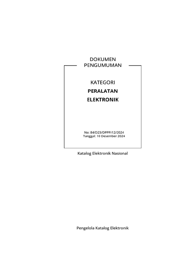 Ekatalog | PDF