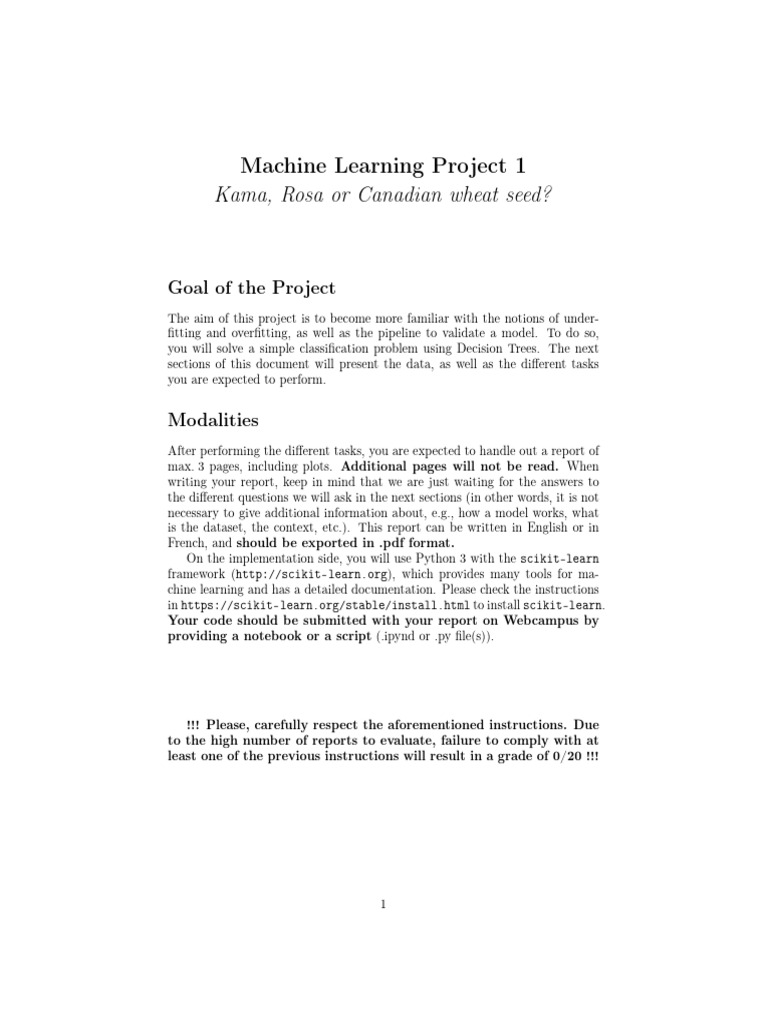 Project_1 | PDF | Applied Mathematics | Computing