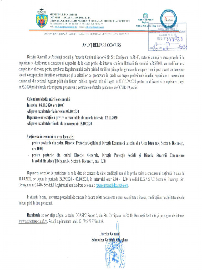 5435-Anunt reluare concurs suspendat | PDF