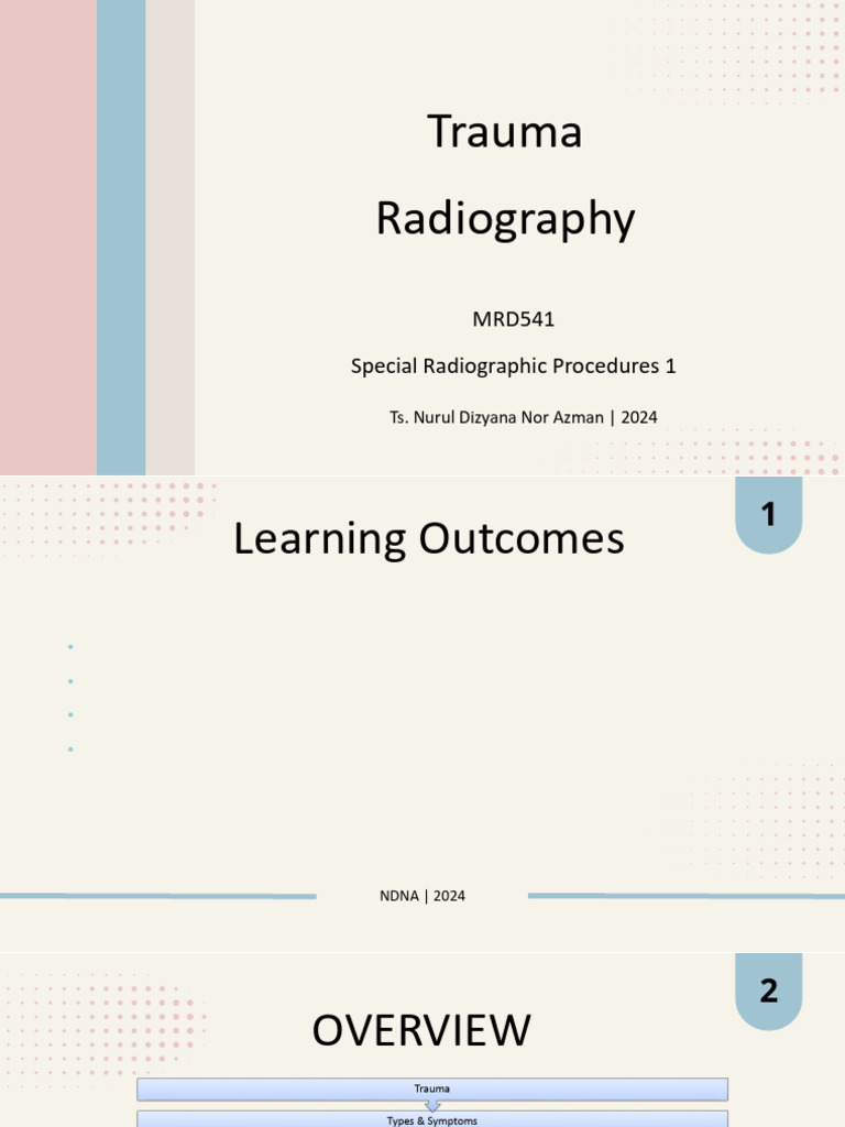 Trauma Radiography | PDF | Major Trauma | Abdomen