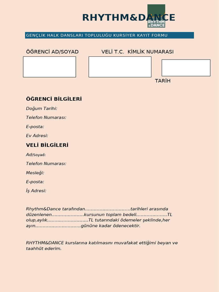 Kayit Formu (2) | PDF