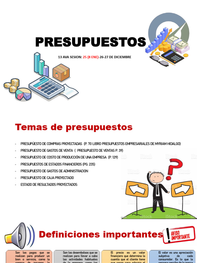 TEMA DE PRESUPUESTOS | PDF | Presupuesto | Business