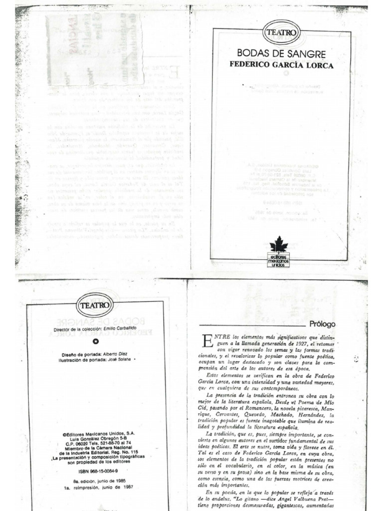 Federico García Lorca_Bodas de sangre | PDF