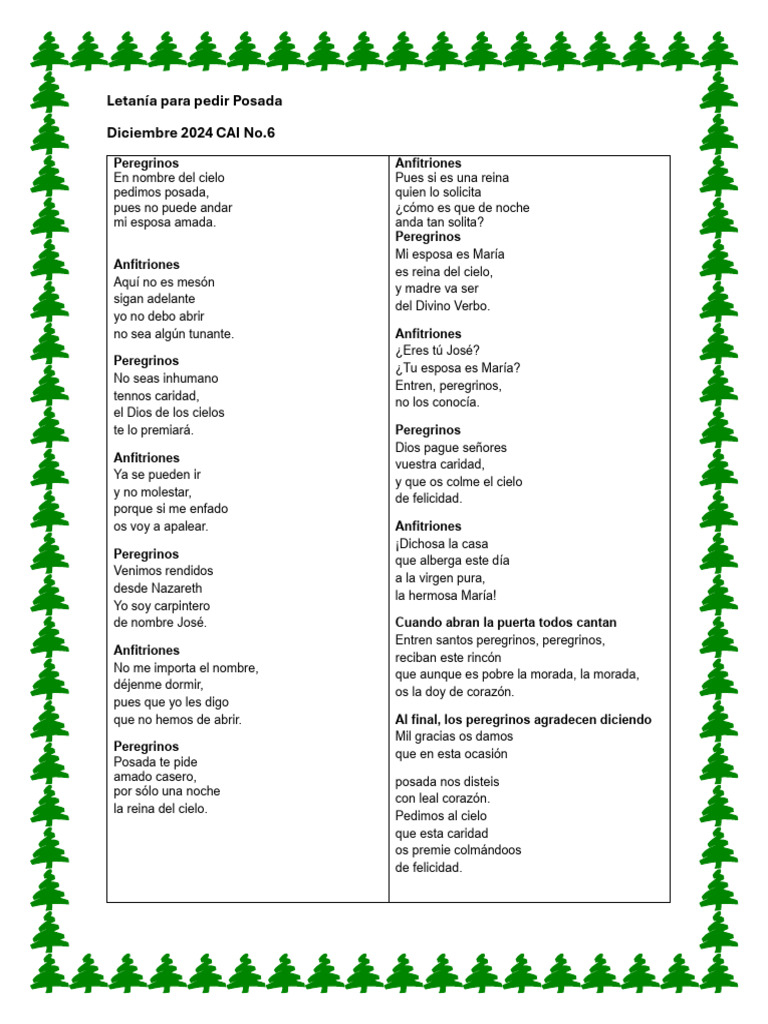 Letania Posada 2024 | PDF