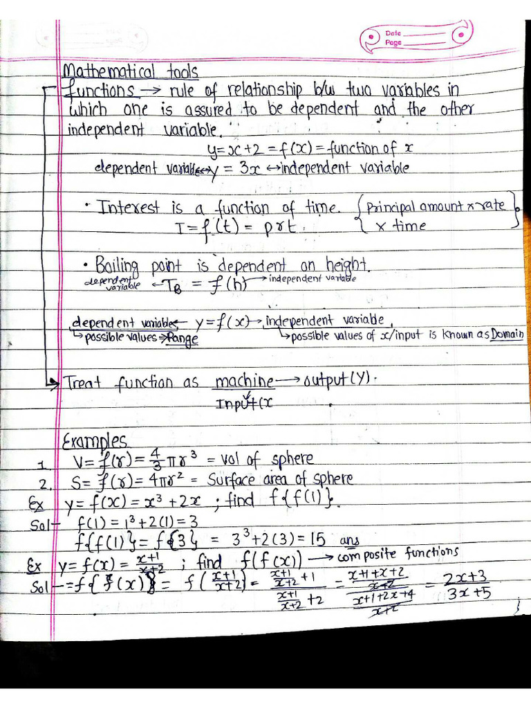 Mathematical Tools | PDF