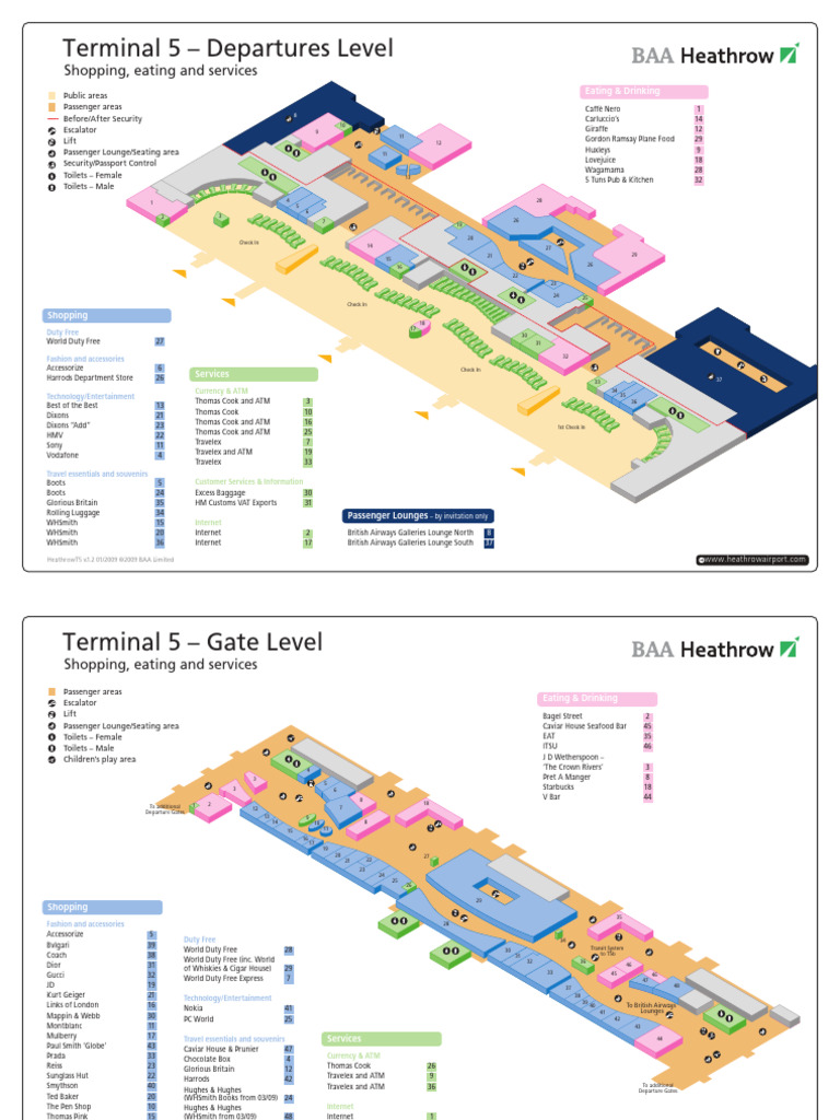 Heathrow Terminal 5 | PDF | Baggage
