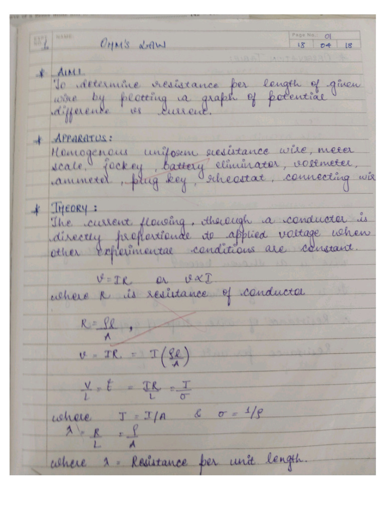 Phy Practical 12th | PDF