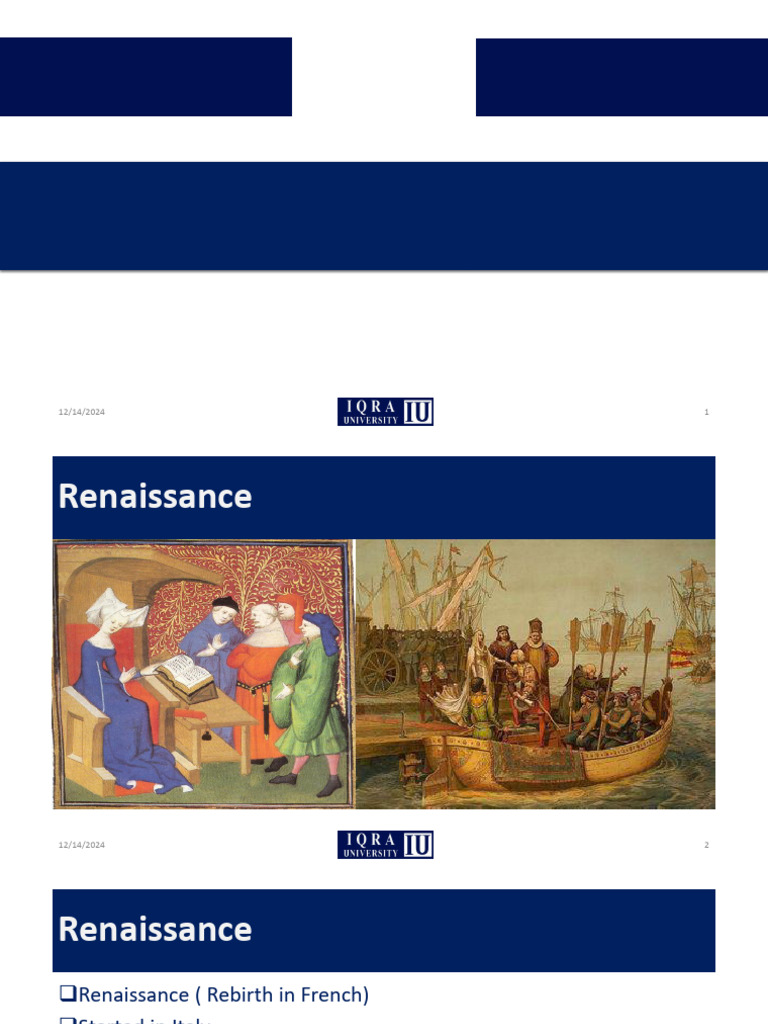 Lecture No. 16 - Renaissance Art | PDF | Renaissance | Realism (Arts)