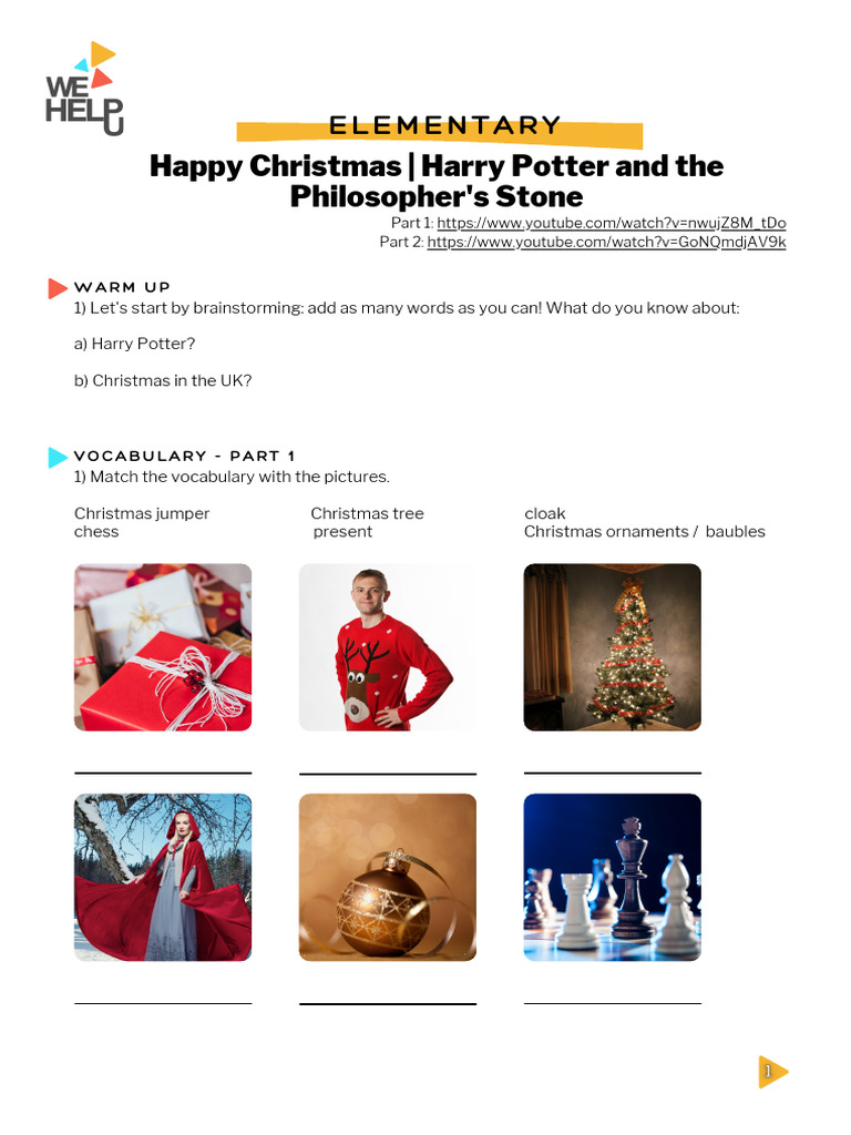 57 Happy Christmas - Harry Potter and the Philosopher's Stone | PDF ...