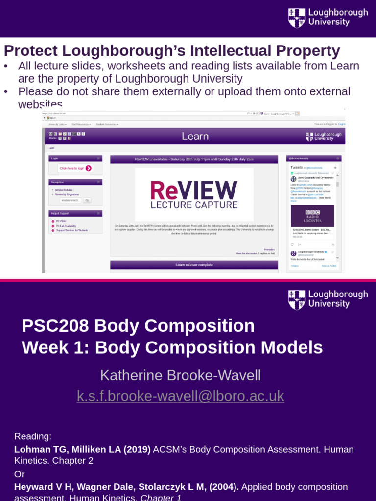 Body Comp Models Learn | PDF | Adipose Tissue