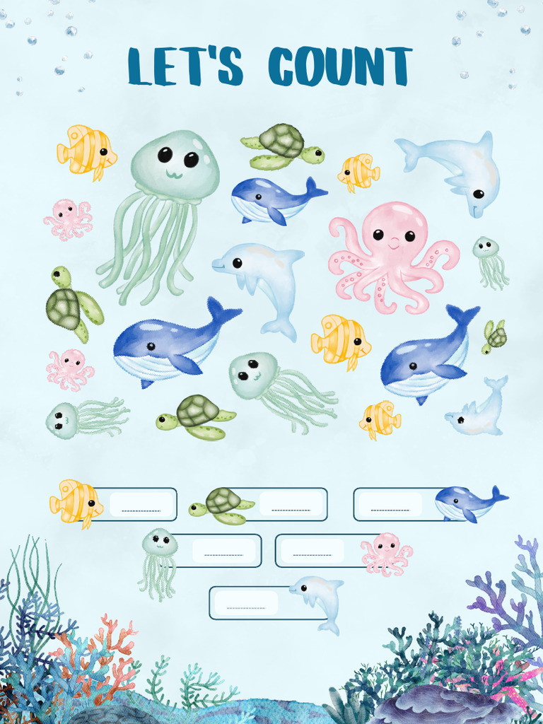 Blue Cute Illustrative Math Games Worksheet | PDF