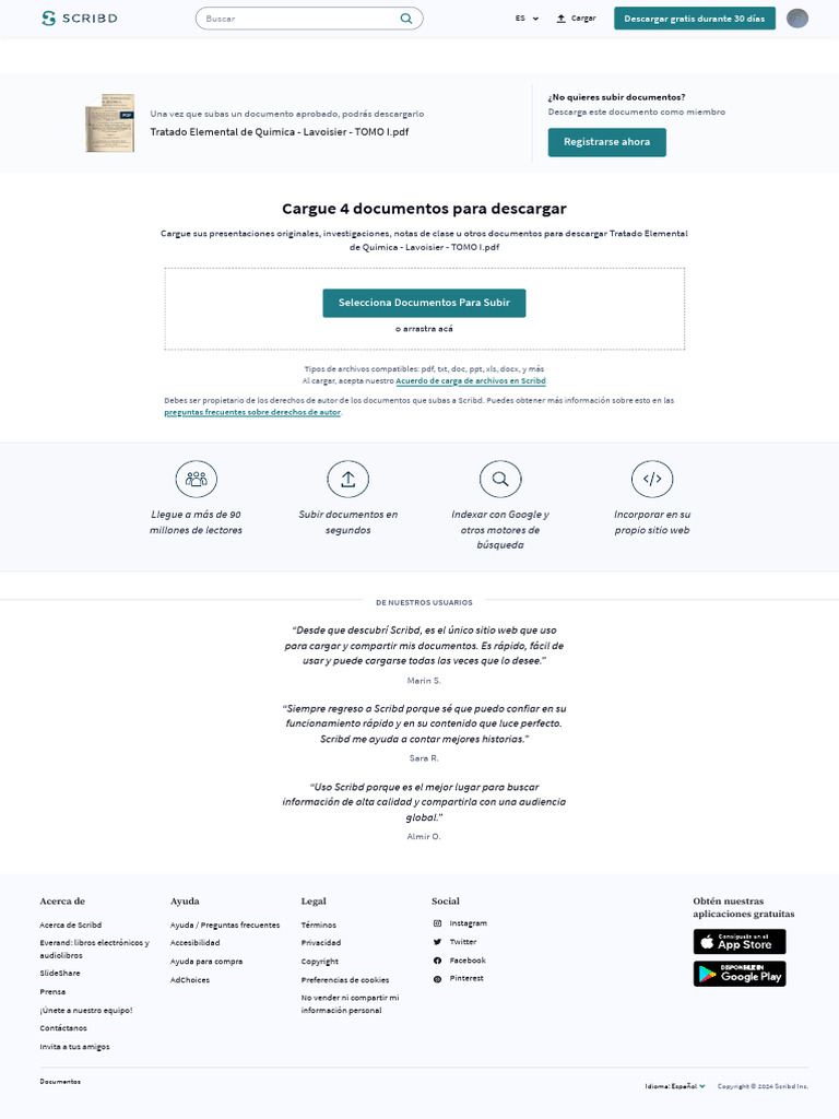 Suba Un Documento - Scribd | PDF | Scribd | Facebook