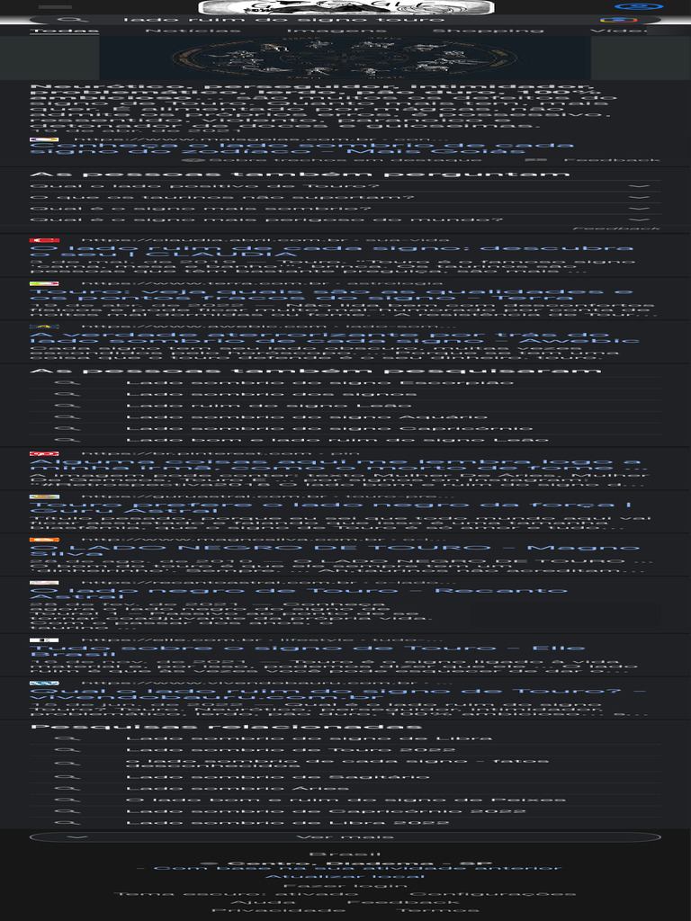 Lado Ruim Do Signo Touro - Pesquisa Google | PDF | Zodíaco | Astrologia